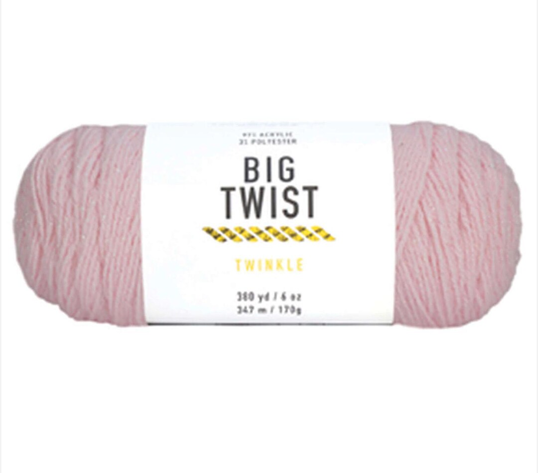 Big Twist Twinkle Yarn Light Pink - Etsy