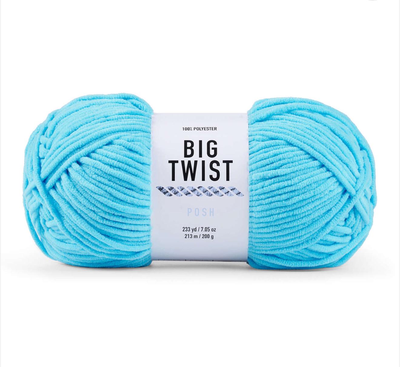 Big Twist Posh Blue Raspberry - Etsy