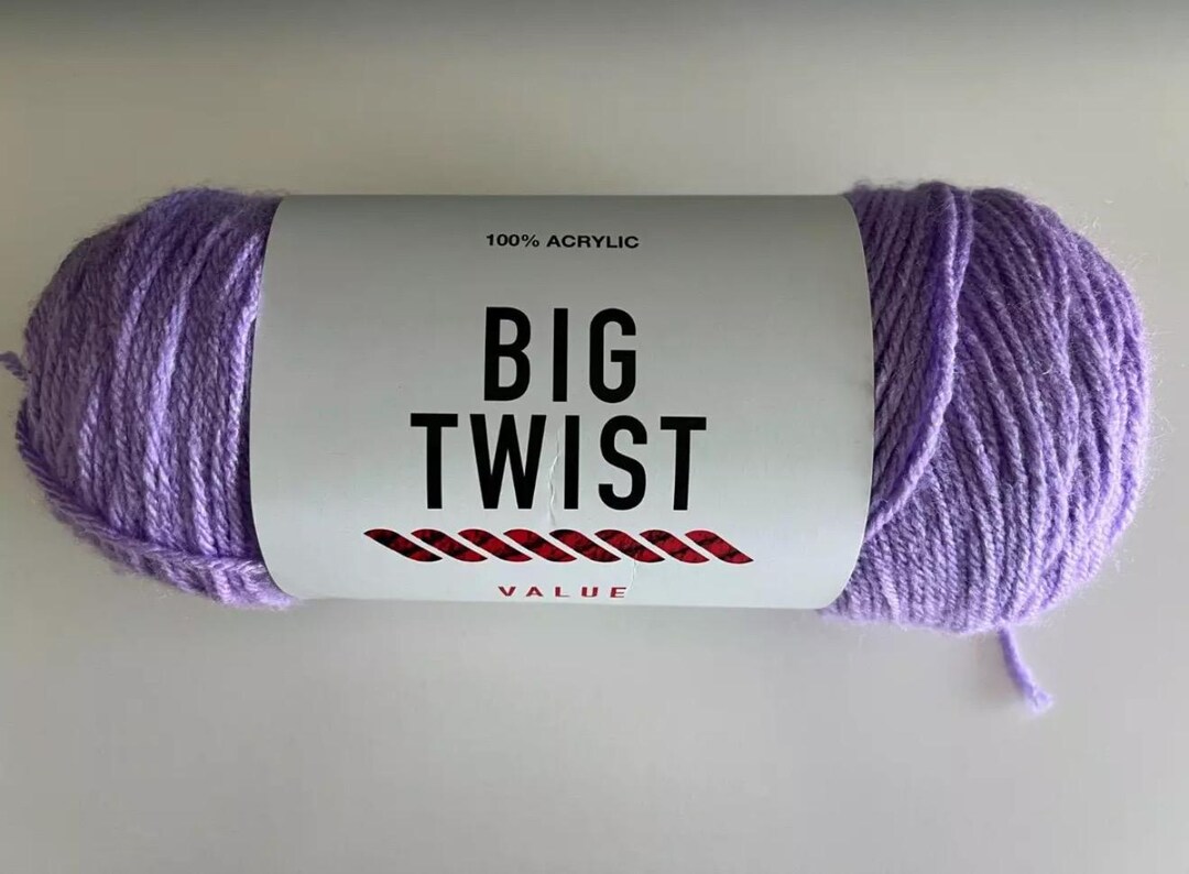 BIG TWIST Value LILAC Yarn - Etsy