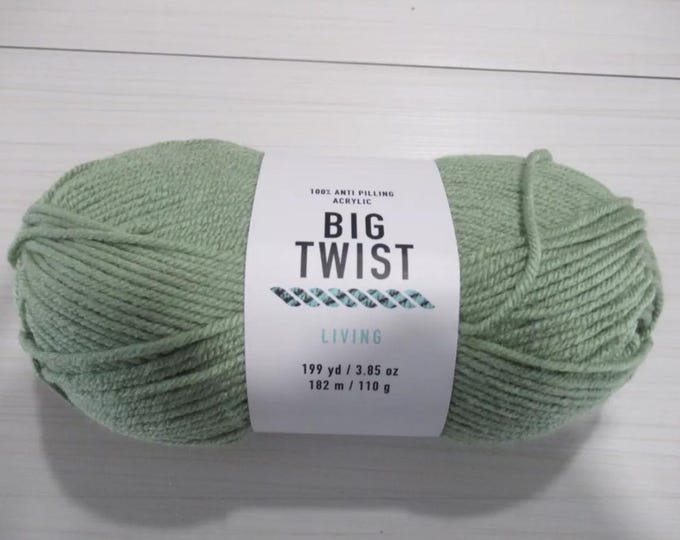 Big Twist Living Yarn Sage - Etsy