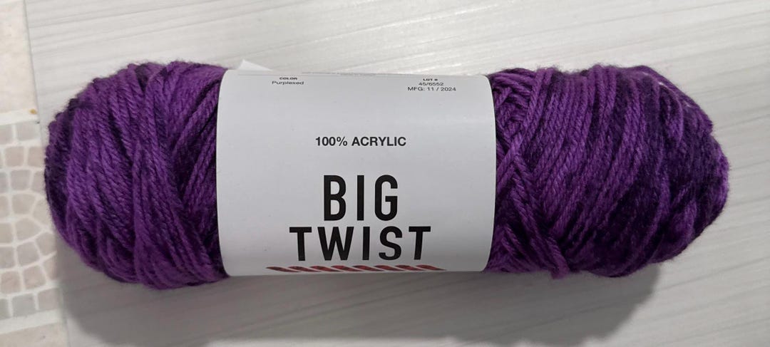 Big Twist Value Yarn Purplexed - Etsy