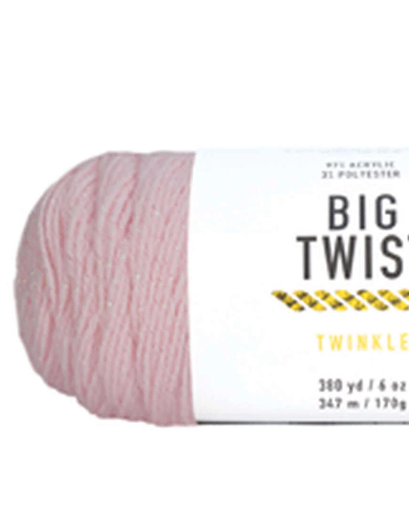 Big Twist Twinkle Yarn Light Pink - Etsy