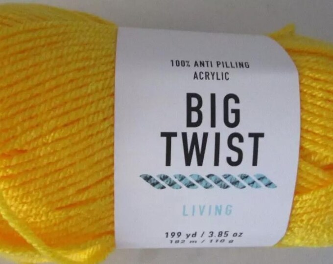 Big Twist Living Yarn Sunshine - Etsy