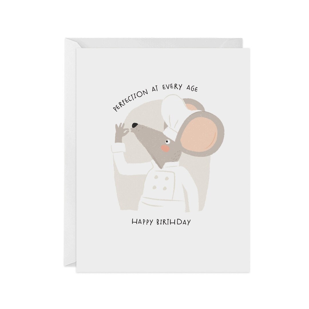 Chefs Kiss Birthday Card Greeting Card - Etsy