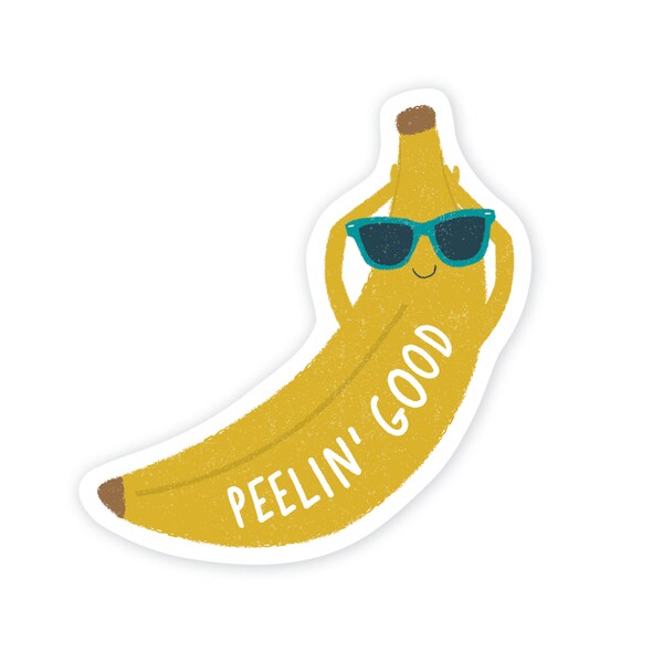 Banana Sticker - Etsy