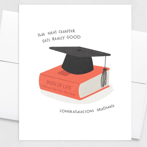 Book of Life Card Graduation Greeting Card - Etsy