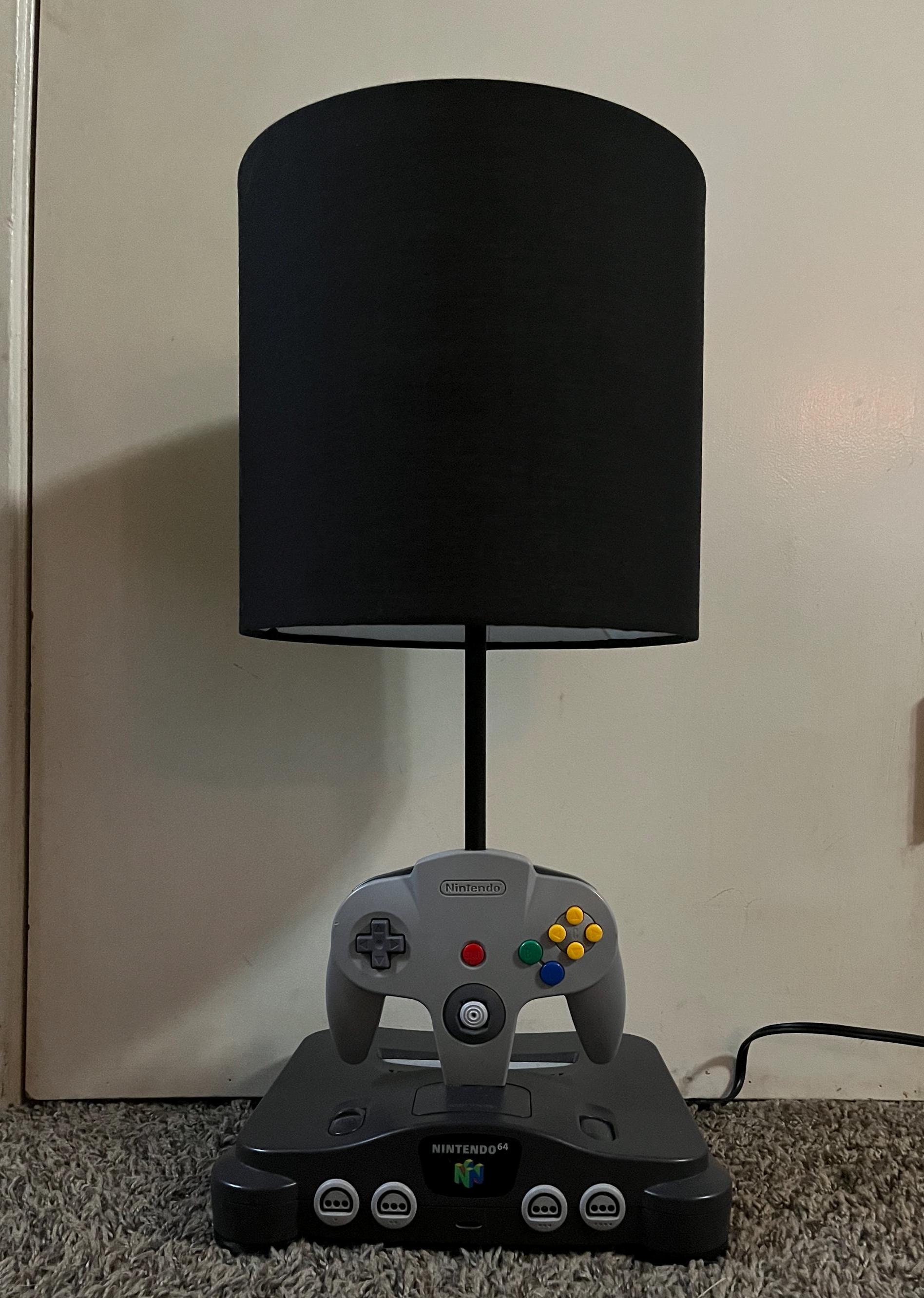 Nintendo 64 Custom Desk Lamp W/ USB Port - Etsy