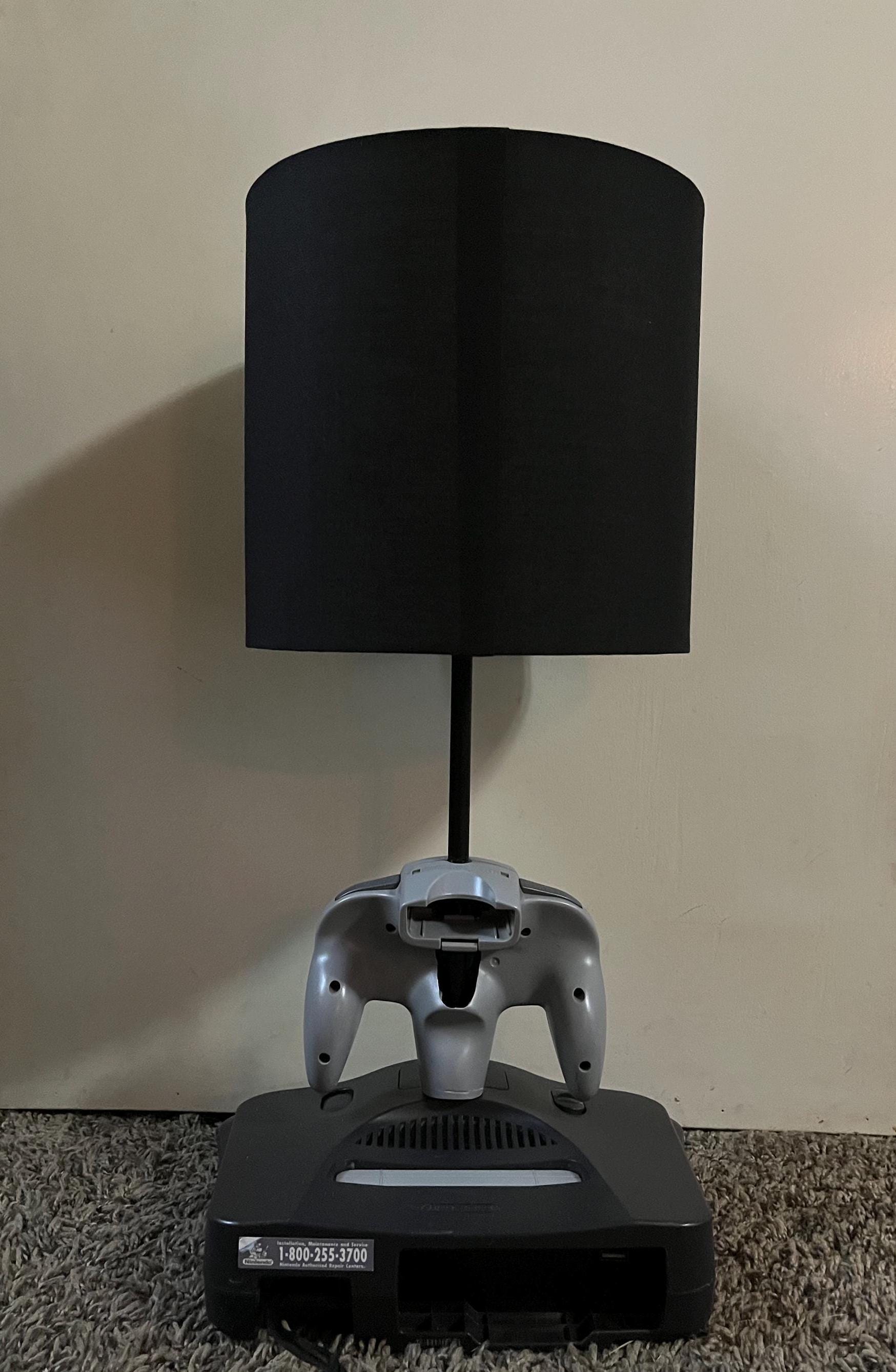 Nintendo 64 Custom Desk Lamp W/ USB Port - Etsy