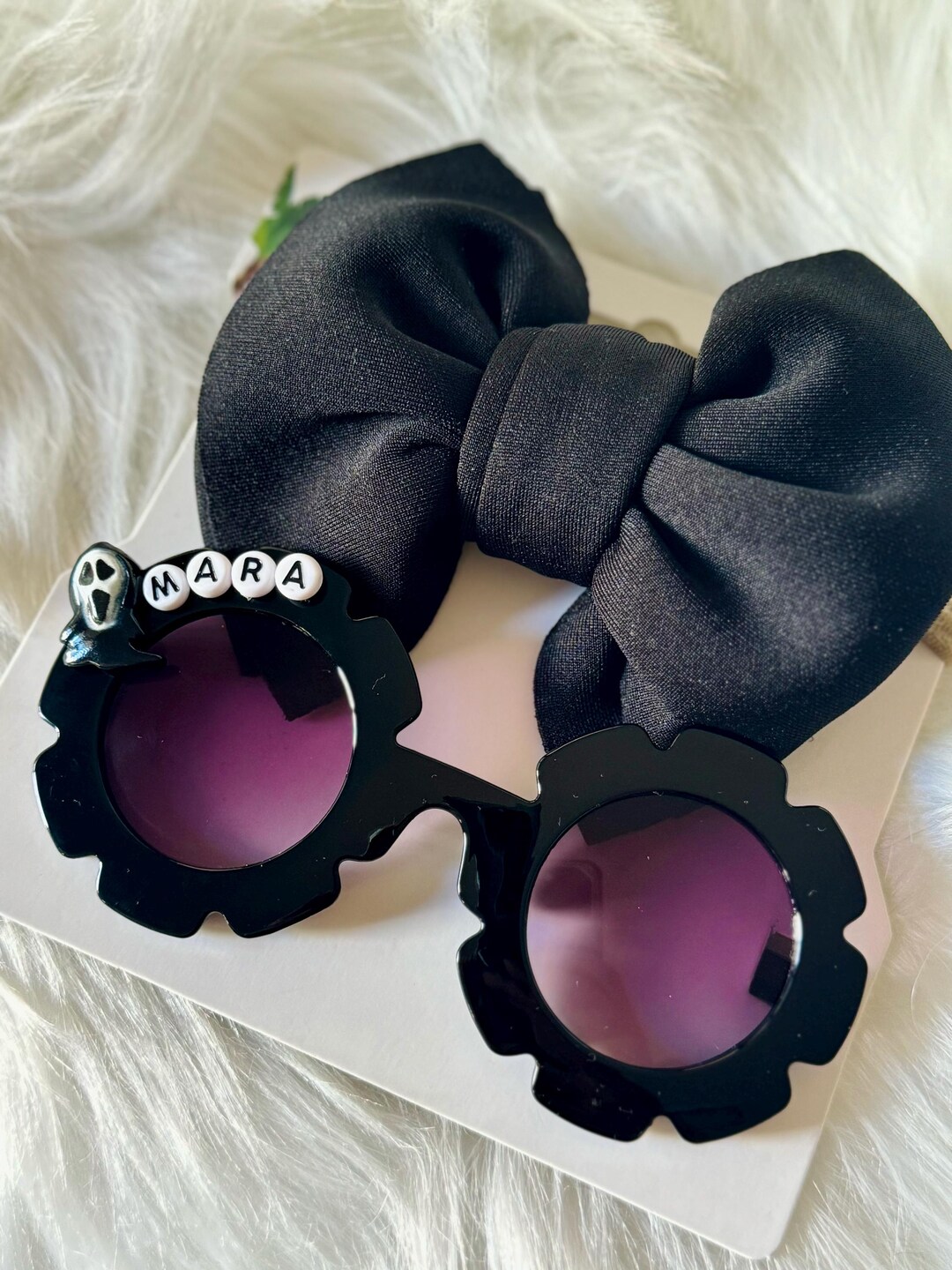 Personalized Baby Halloween Sunglasses With Spooky Charms |custom ...
