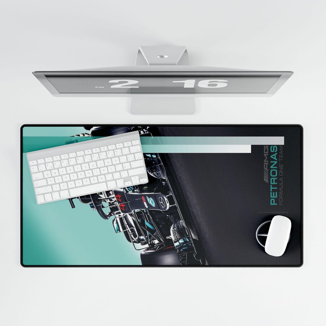 Lewis Hamilton 44 Desk Mat | Mercedes AMG Desk Mat | Mercedes AMG Mouse ...