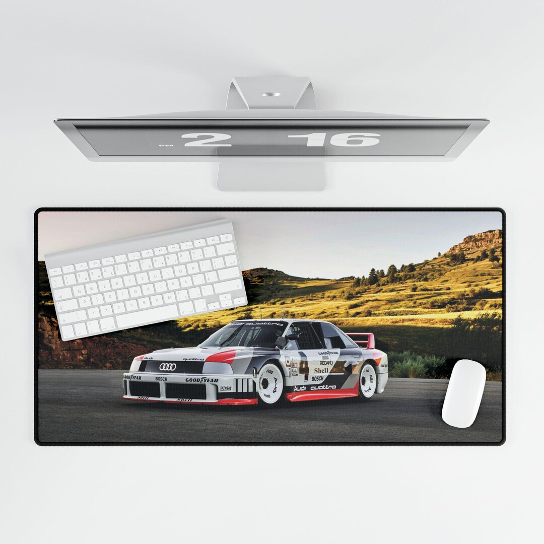 Audi 90 Quattro Desk Mat | Audi Mouse Pad | 1989 Audi 90 | Classic Car ...