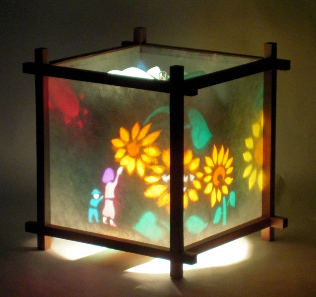 Sunflower Harmony Lantern, Electric Lanterns, Soothing Light to Relax ...