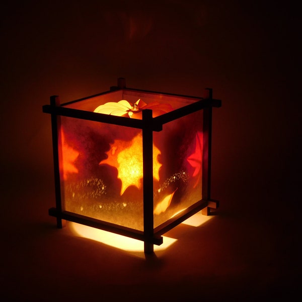 Leaf Paper Lamp - Etsy