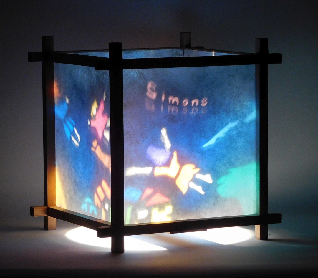 Flying Girls Harmony Lantern, Night Light, Turning Lamp, Nursery ...