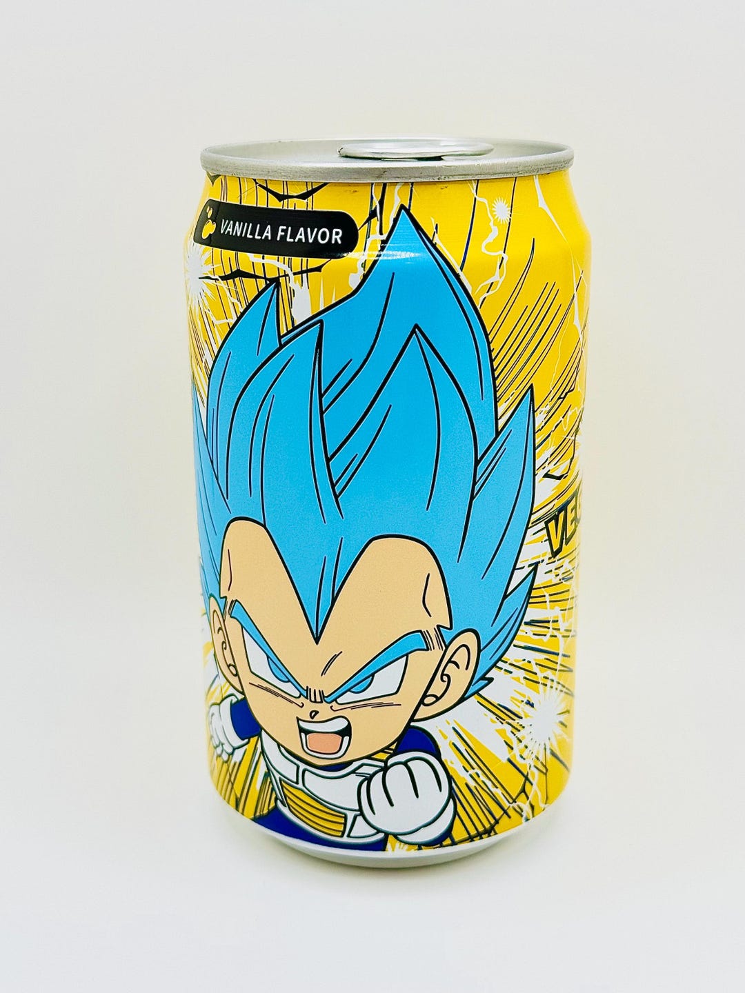 VEGETA Vanilla Soda Dragon Ball Z Inspired Drink Limited Edition - Etsy