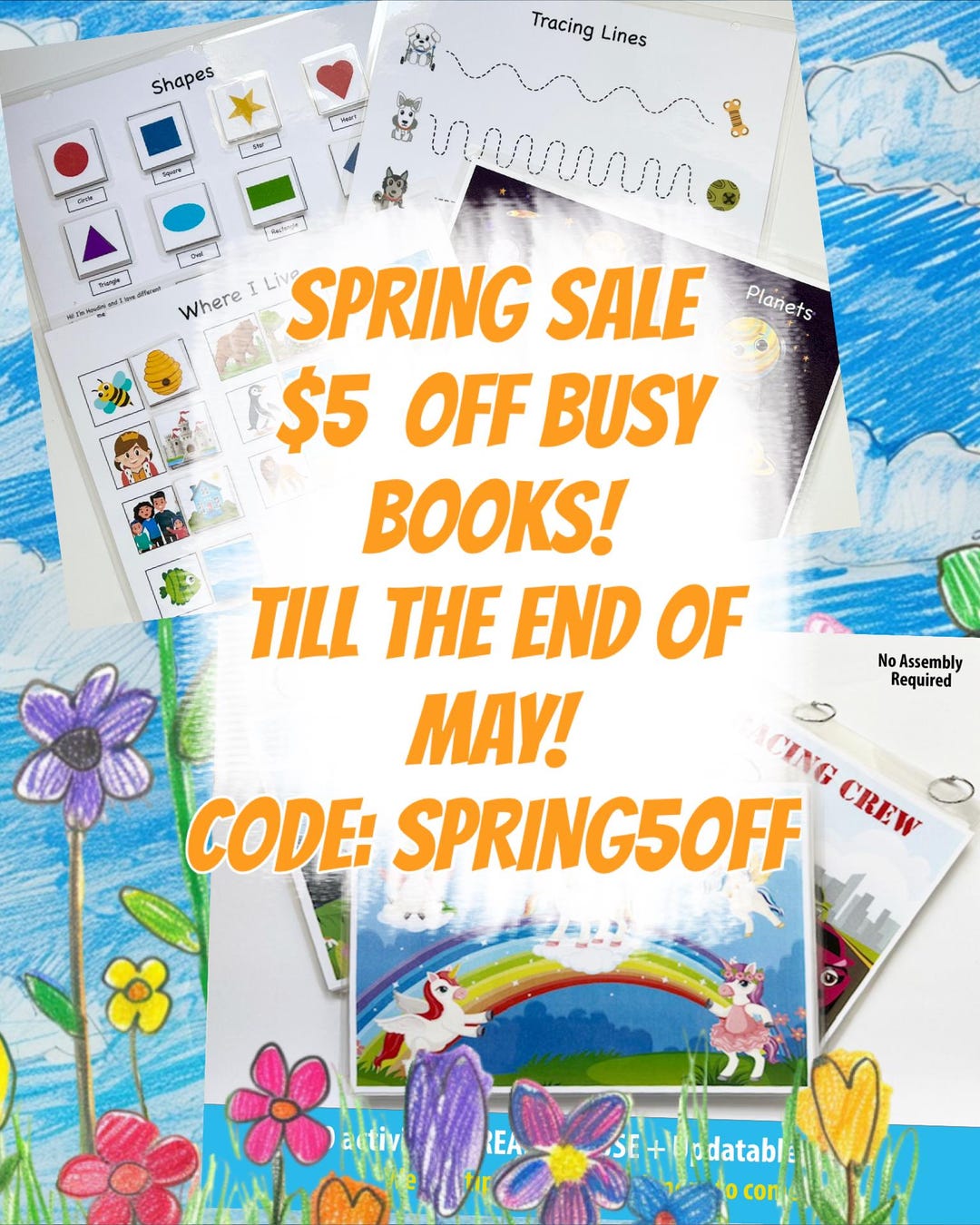 Pre K and Kindergarten Busy Book (easily Updated) - Etsy