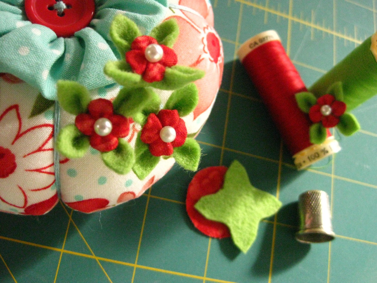 Decorative Pin Tutorial - PDF INSTAND DOWNLOAD - Bitty Blossom Pin ...