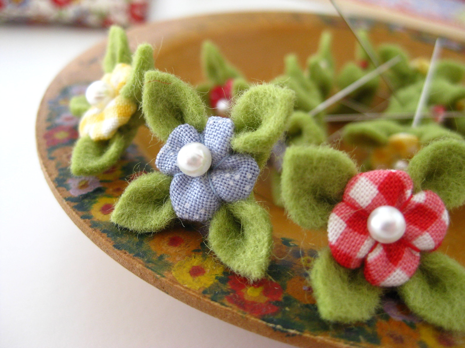 Decorative Pin Tutorial PDF INSTAND DOWNLOAD Bitty Blossom - Etsy