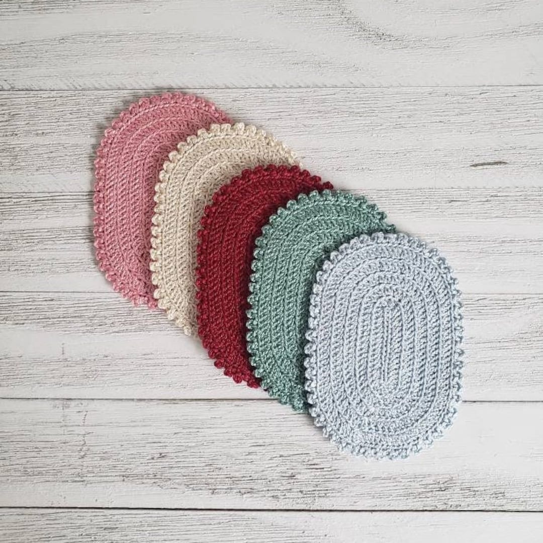 Miniature Crochet Rug - Scaled to Medium Bed - Nantucket Spring Color ...