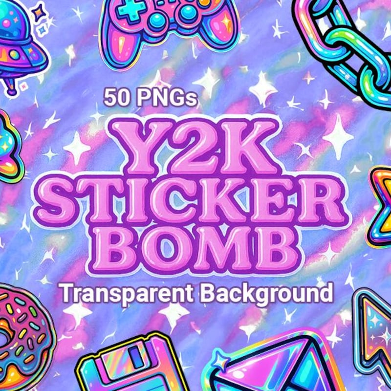 Y2k Stickers - Etsy
