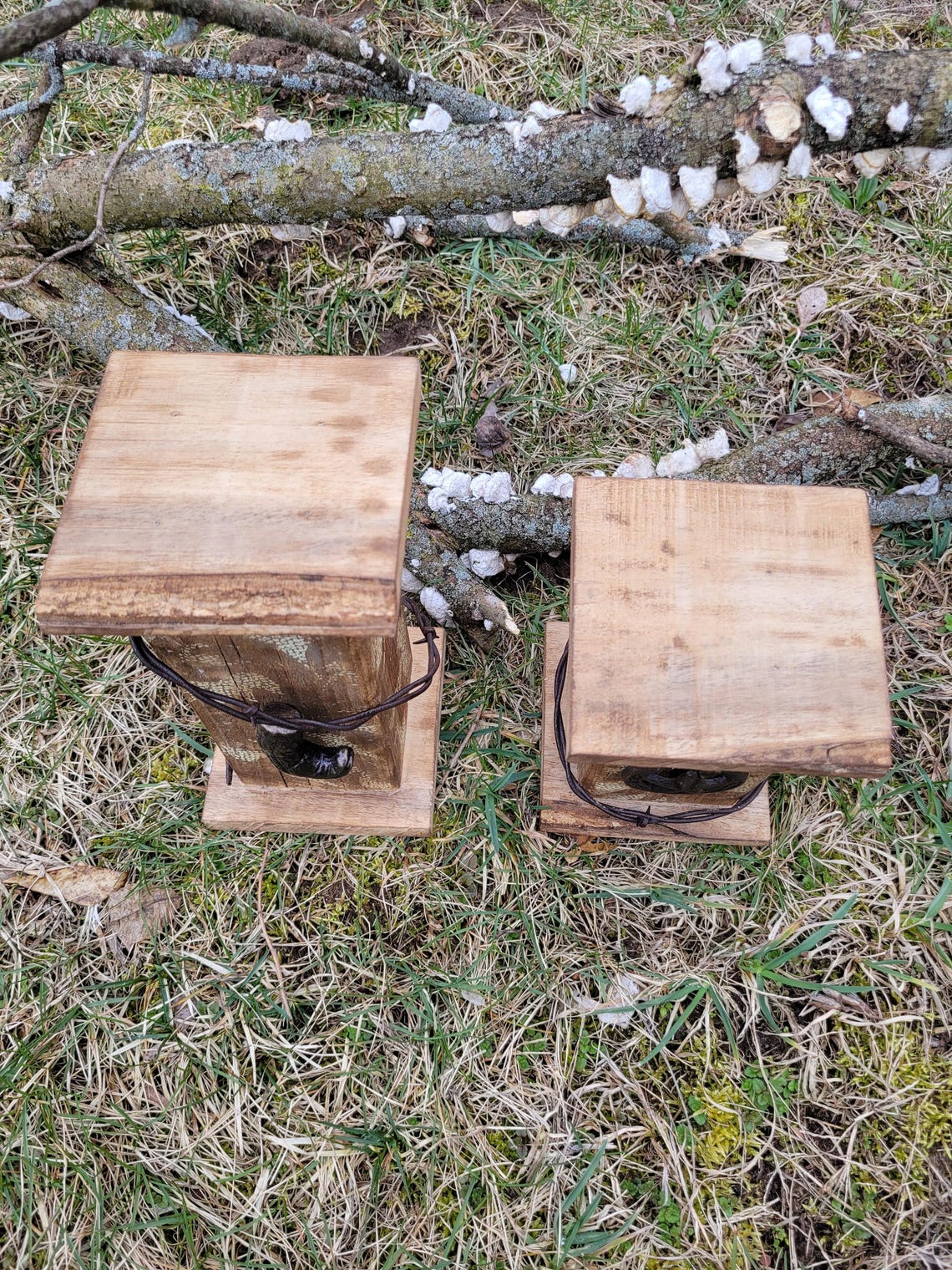 Western Candle Holders, Rustic Risers, Candle Holders, Barbed Wire ...