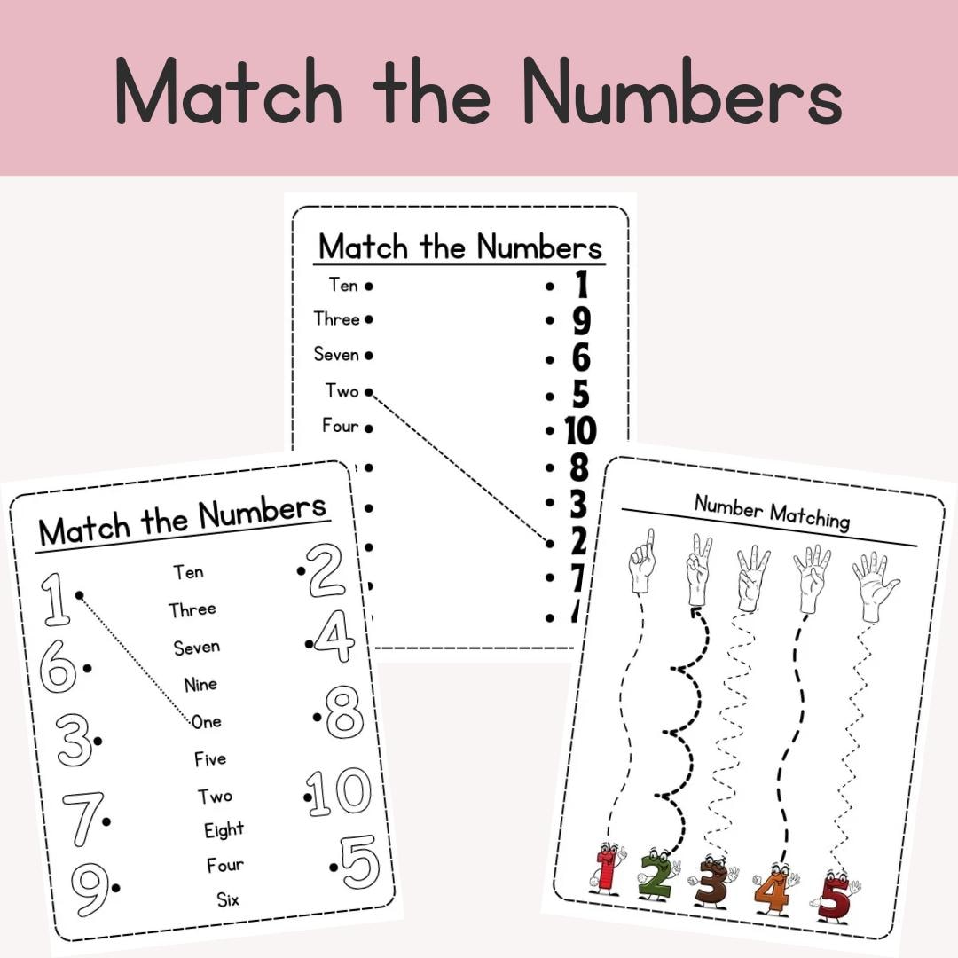Numbers 1 to 10 Activity Pages | Early Learners to Kindergarten, Trace ...