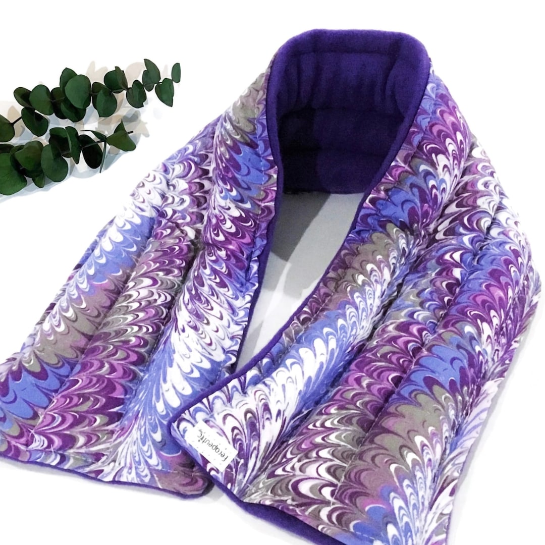 Heated Neck Wrap Rice Bag, Two Sizes to Choose, Microwave Heat Pack or ...