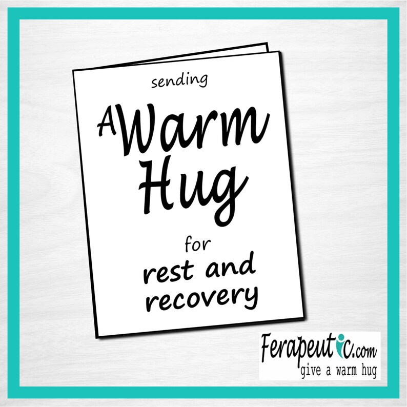 Get Well Soon Package Hospital Surgery Care Package Men or | Etsy