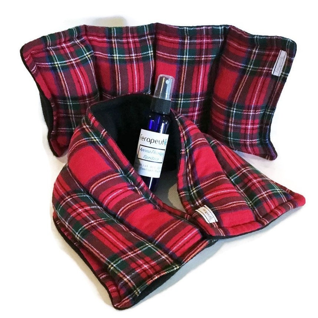 Microwave Heating Pads, Heated Neck Wrap and Back Heat Pack, Rice ...