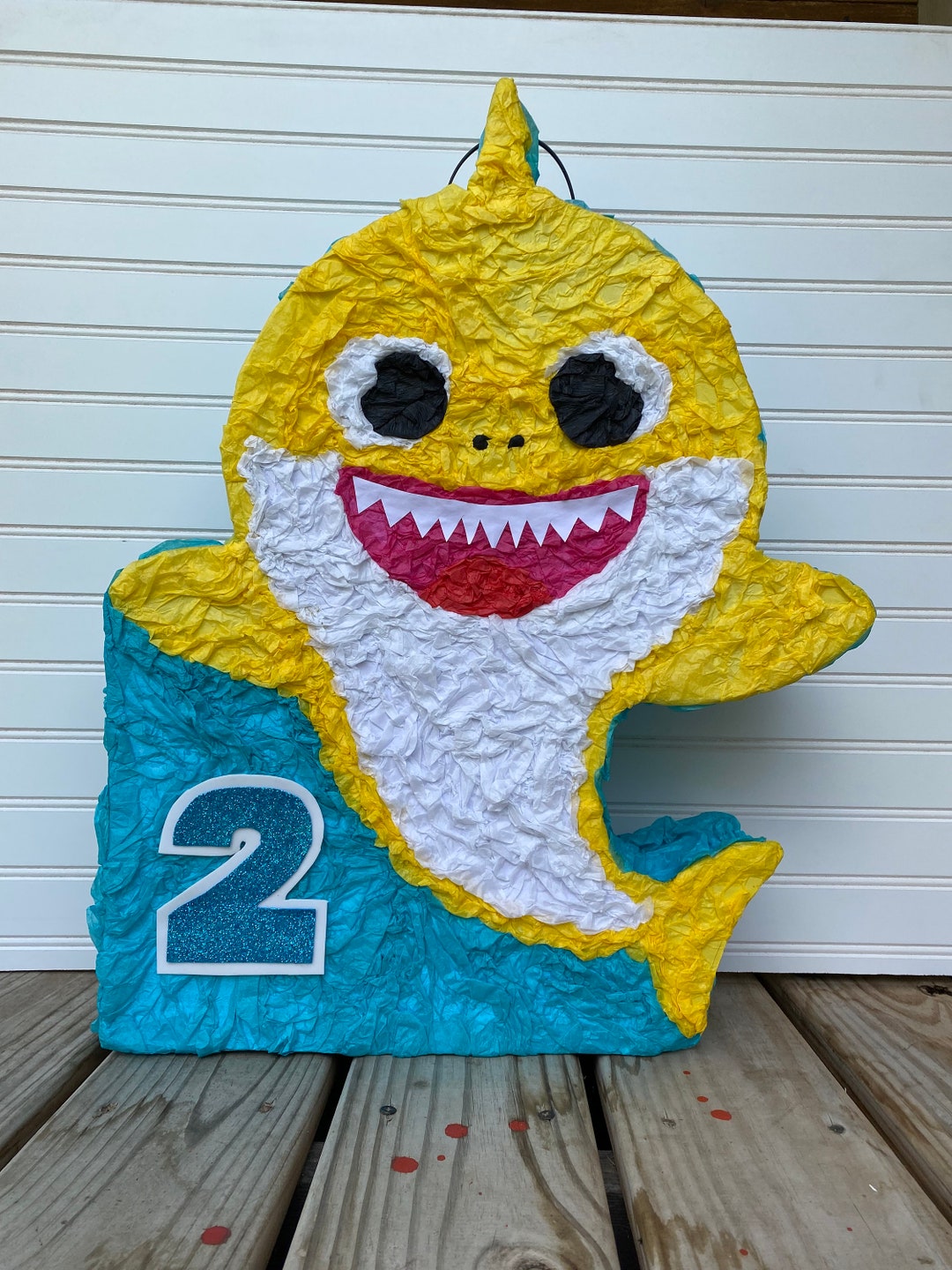 Pinata Shark, Birthday Piñata, Party Supplies - Etsy