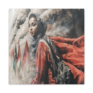 Captivating Street Art Mural: A Powerful Representation of Palestine ...