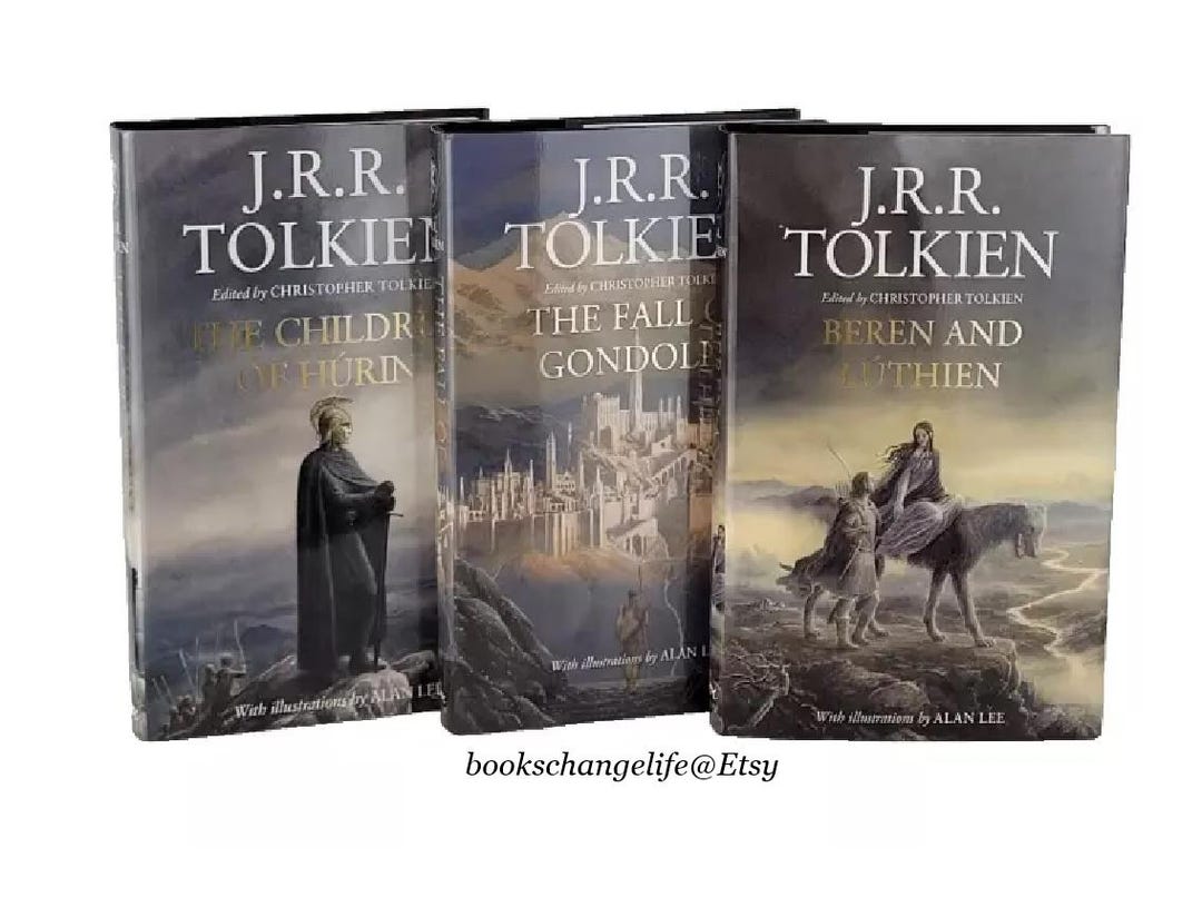 Beren and Luthien, Fall of Gondolin, Children of Hurin by J.R.R ...