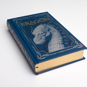 ERAGON by Christopher Paolini Deluxe Bonded Leather Collectible Edition ...
