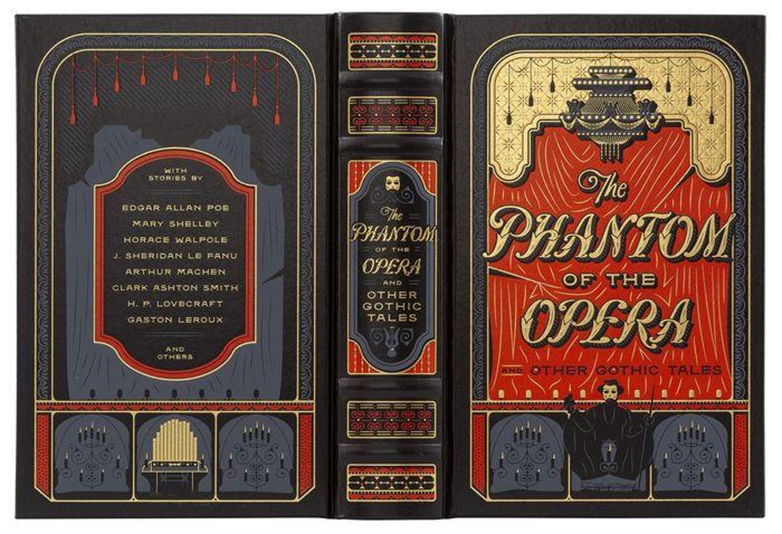 The Phantom of the Opera and Other Gothic Tales by Gaston Leroux Deluxe ...