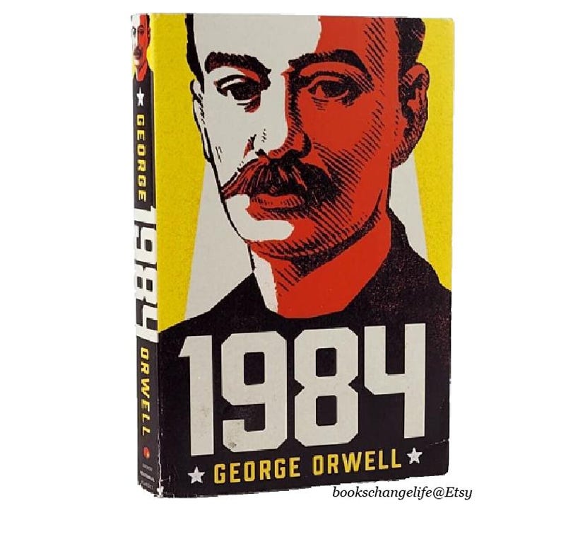 Rare - George Orwell 1984 Nineteen Eighty-four Classic Paperback ...