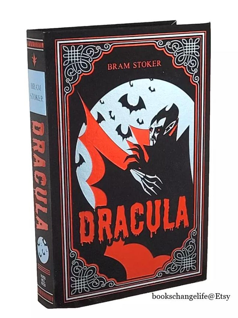 DRACULA by Bram Stoker Soft Faux Leather Cover - New - Classic Horror ...