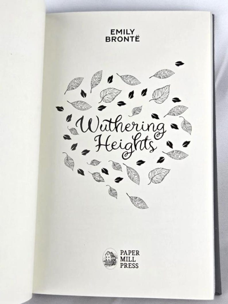 WUTHERING HEIGHTS by Emily Bronte Deluxe Prestige Collection Classic ...
