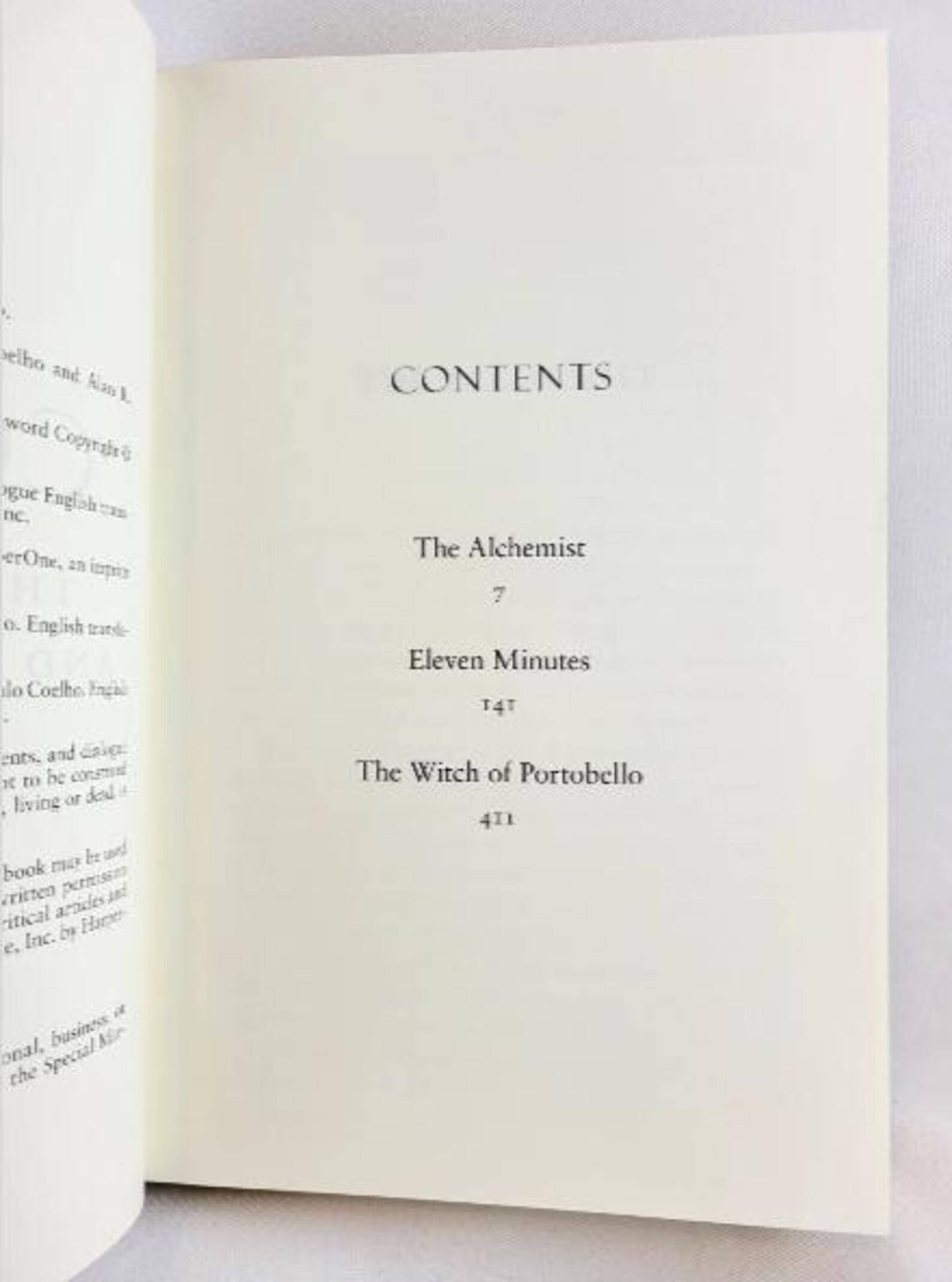 The Alchemist, Eleven Minutes, the Witch of Portobello by Paulo Coelho ...