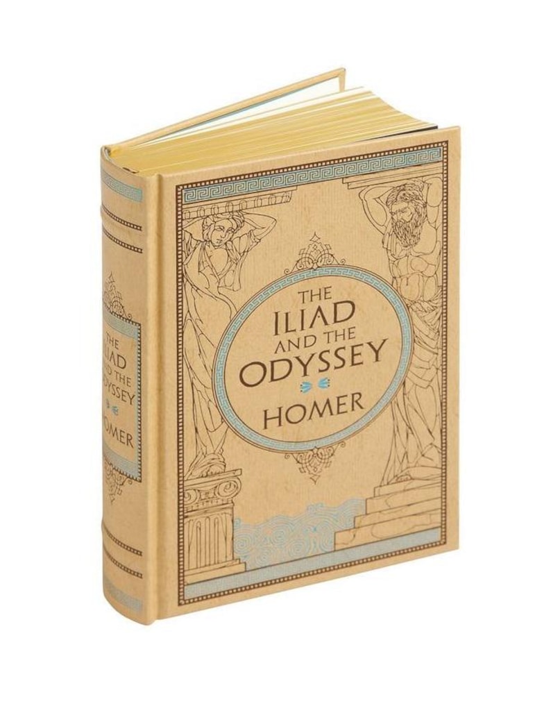The Iliad & the Odyssey 2 Novels in 1 by HOMER Translated by Samuel ...