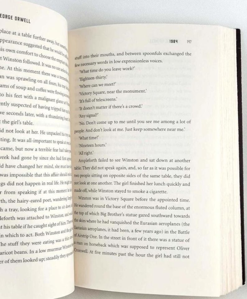 Rare - George Orwell 1984 Nineteen Eighty-four Classic Paperback ...