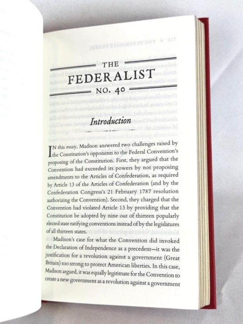 The FEDERALIST PAPERS by Alexander Hamilton James Madison, John Jay ...