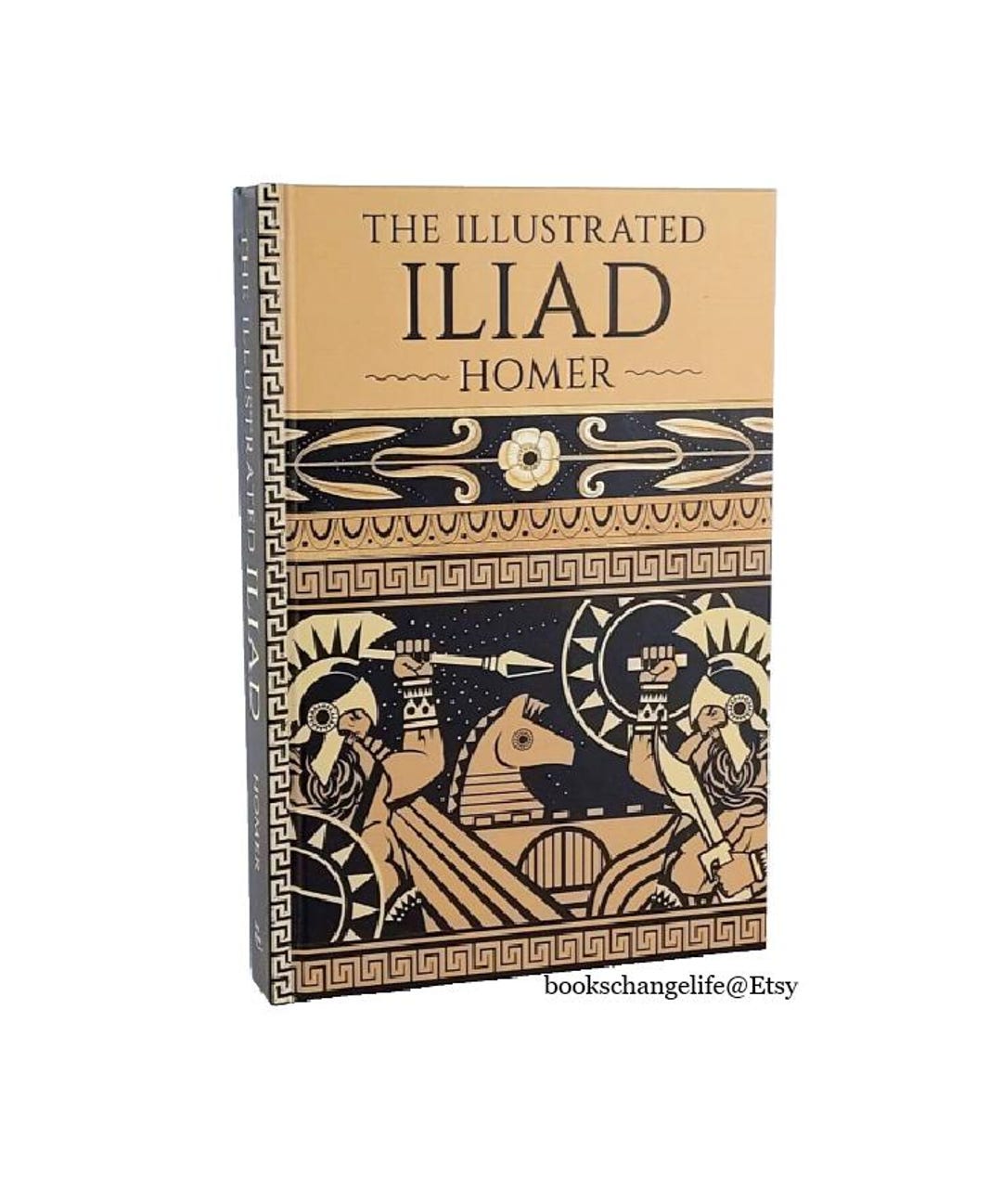 The Illustrated ILIAD by Homer Deluxe Hardcover Classic Illustrated ...