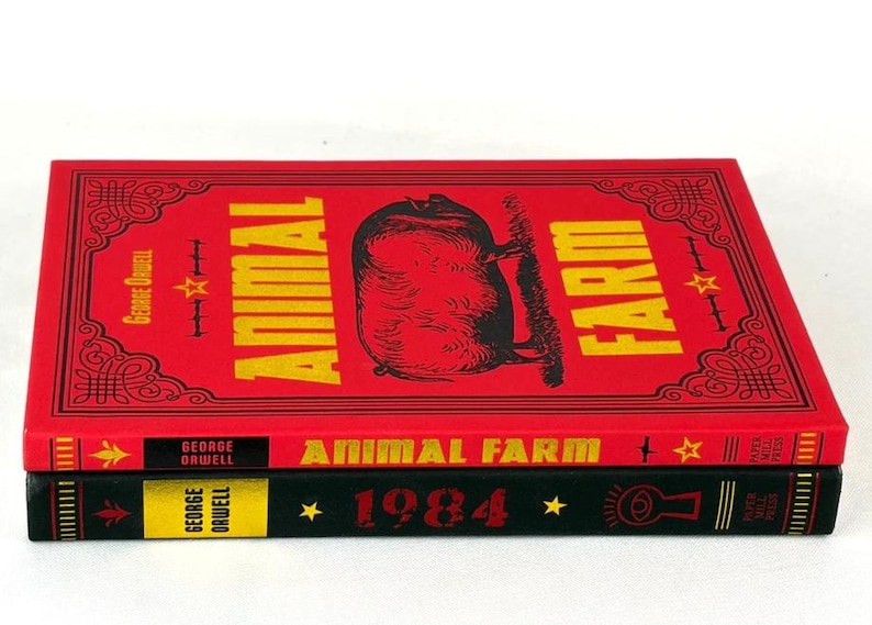 Rare - George Orwell Animal Farm & 1984 Nineteen Eighty-four Set of 2 ...