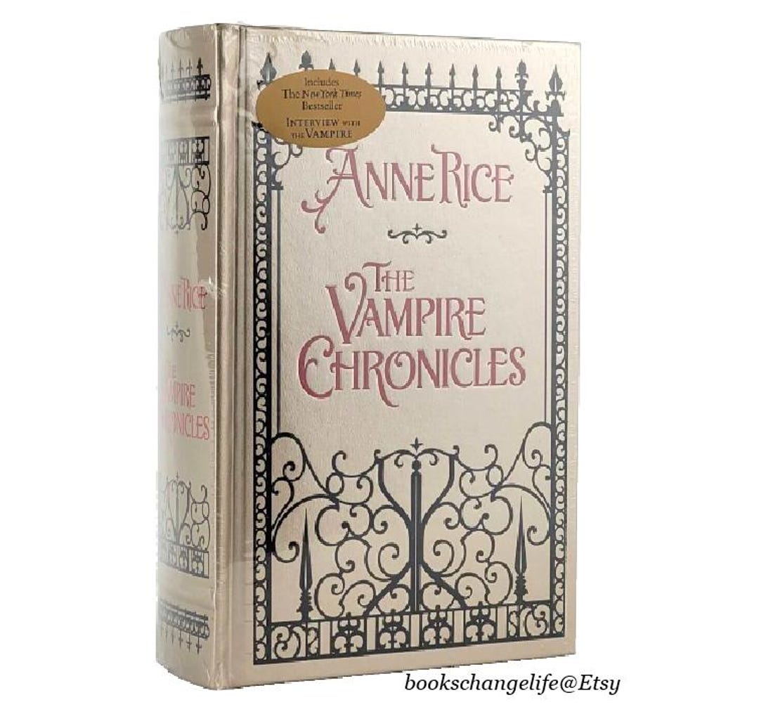 The Vampire Chronicles by Anne Rice: Interview With a Vampire, Vampire ...