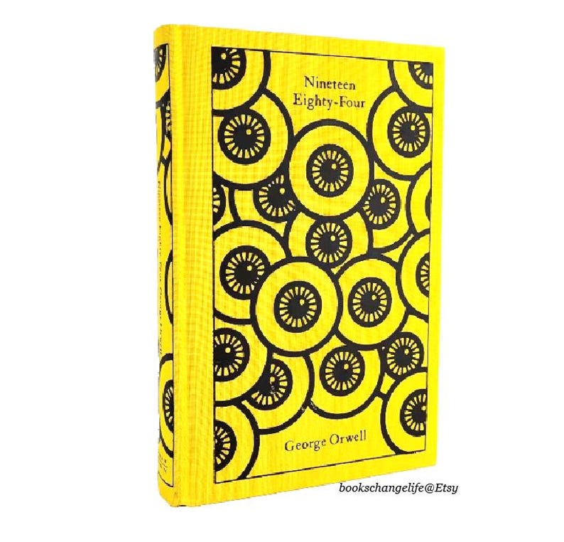 GEORGE ORWELL 1984 Nineteen Eighty-four Clothbound Hardcover Edition ...