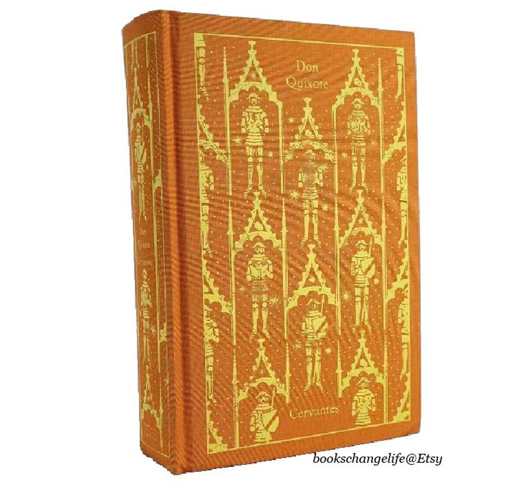 DON QUIXOTE by Miguel De Cervantes Saavedra Clothbound Hardcover ...