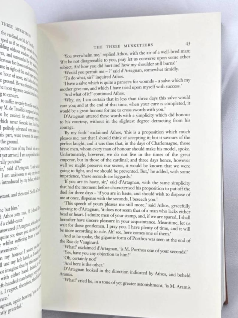 The THREE MUSKETEERS by Alexandre Dumas Deluxe Prestige Collection ...