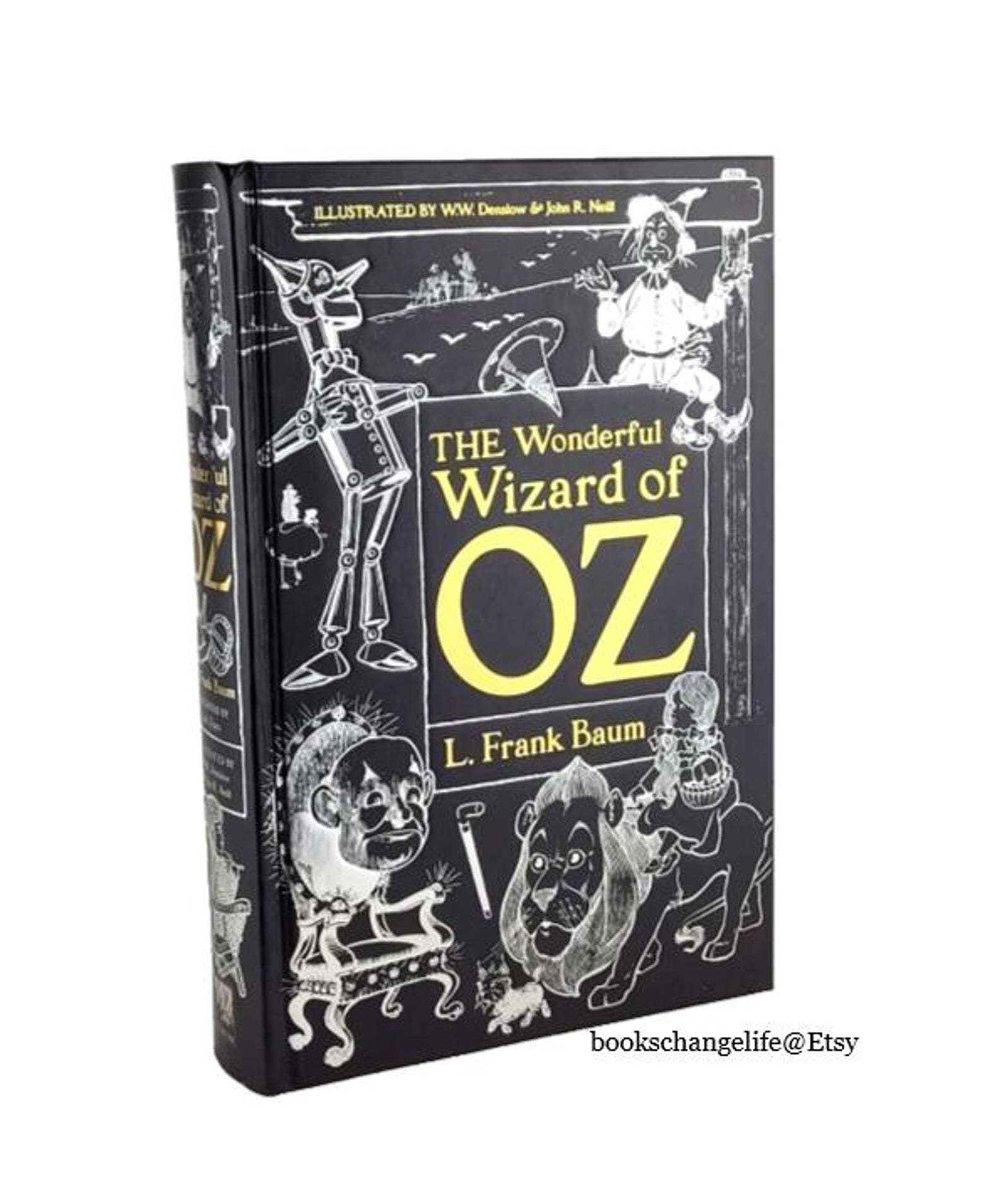 The WIZARD of OZ by L. Frank Baum Illustrated Gothic Fantasy Deluxe ...