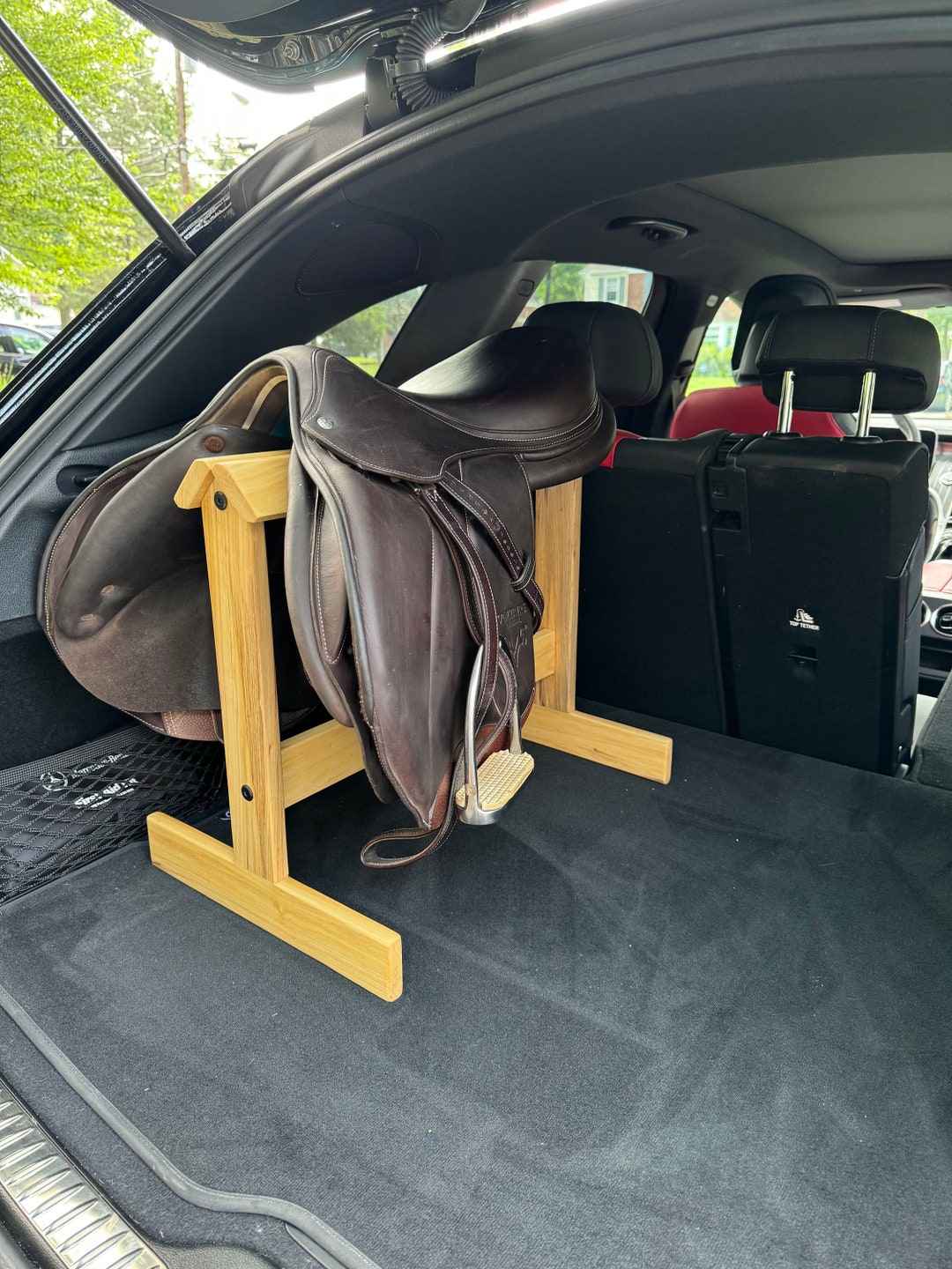 Portable Horseback Riding English Saddle Stand for Car or SUV - Etsy