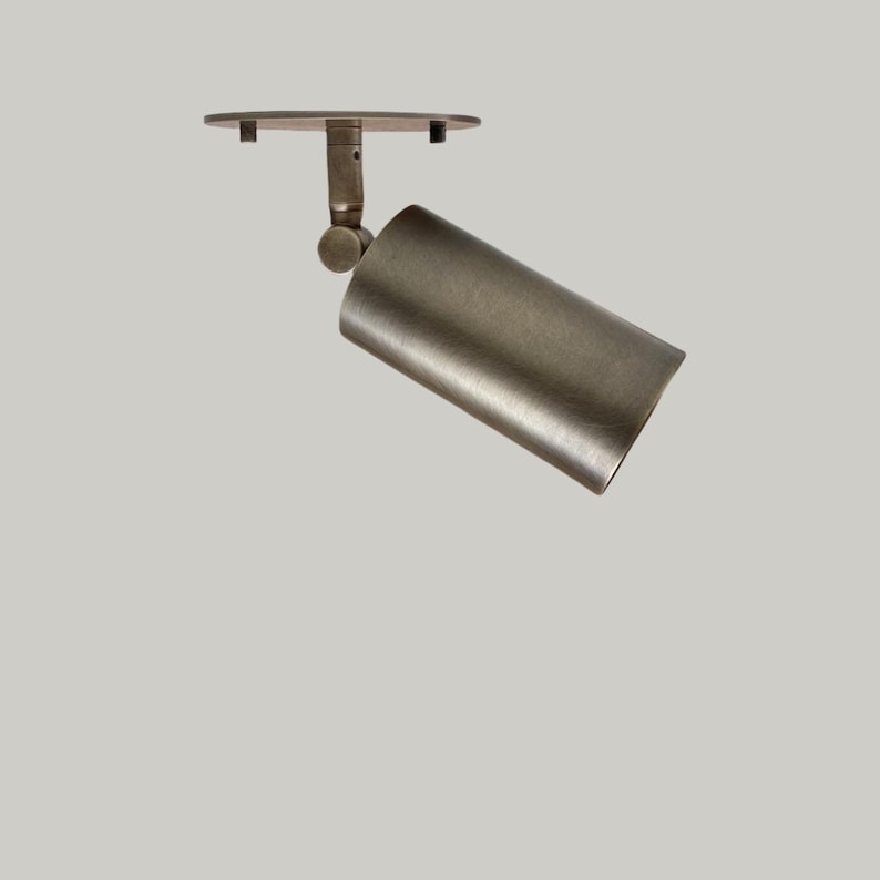 Multi-directional Adjustable Spotlights--solid Brass Ceiling Light ...